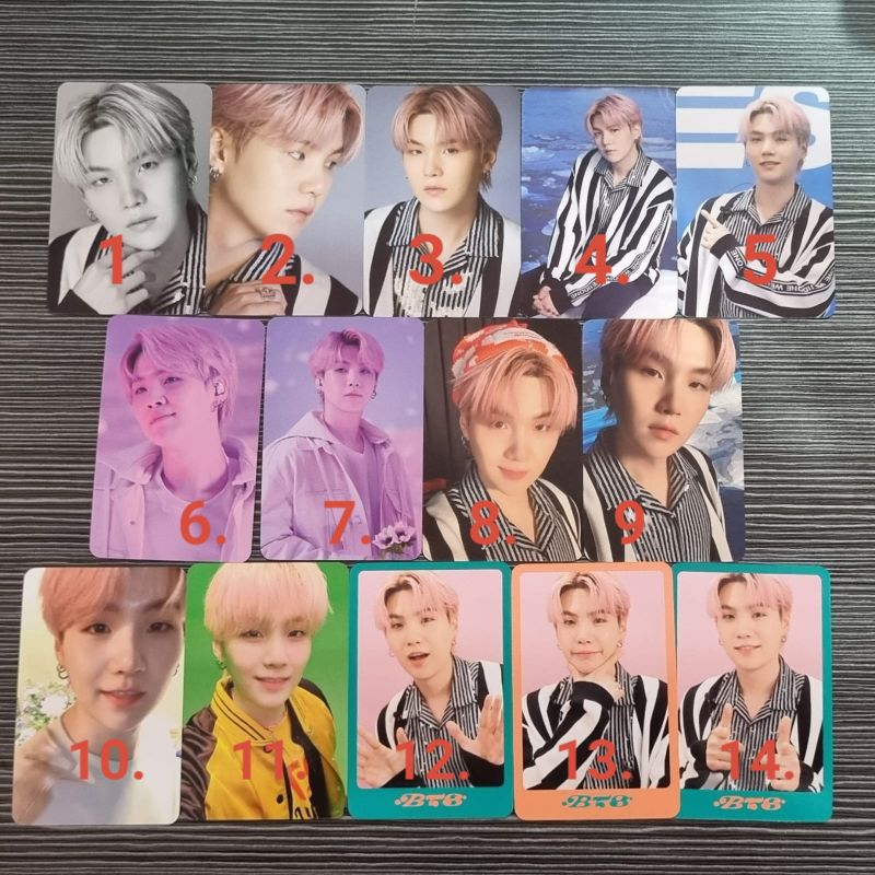 Jual pc Dicon BTS 102 (suga) | Shopee Indonesia