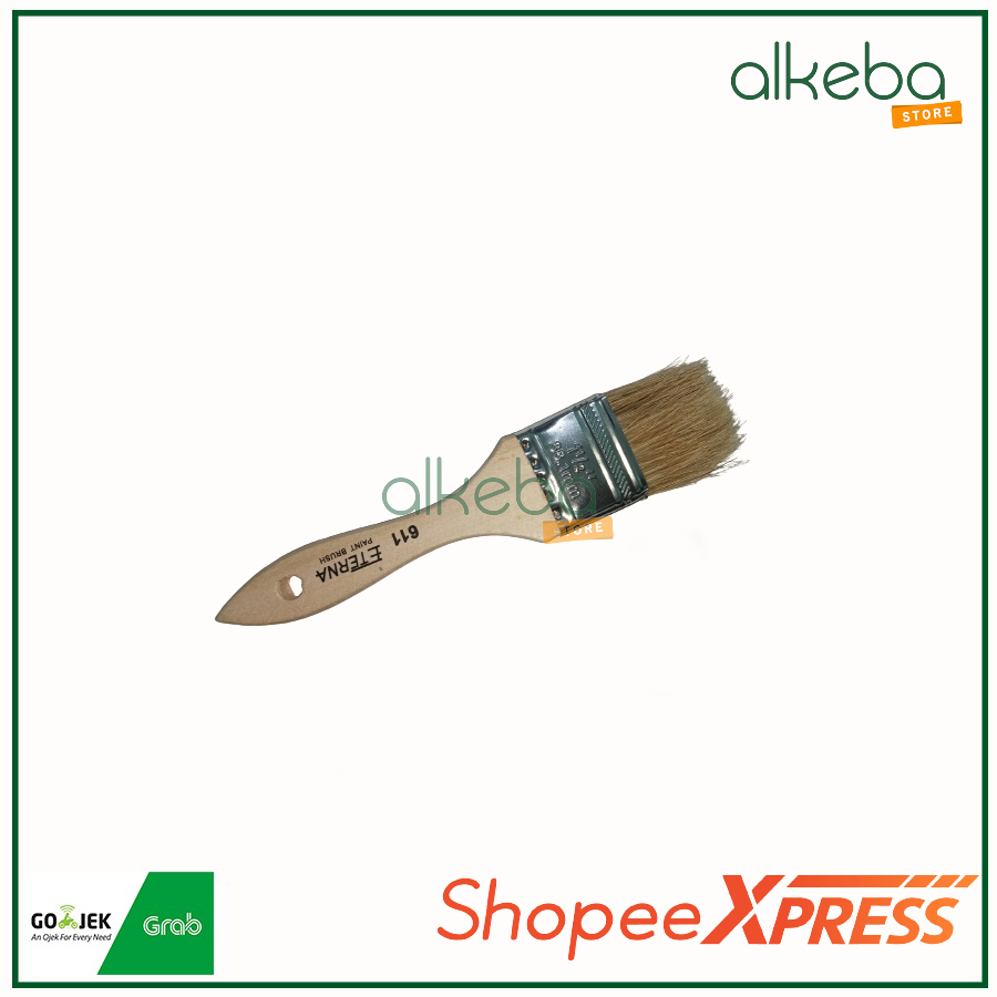 Jual Kuas 1,5 Inch / Kuas Cat Tembok Besi dan Kayu | Shopee Indonesia