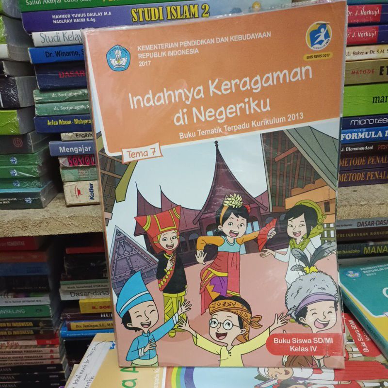 Jual Buku Tematik Terpadu Kurikulum 2013 Indahnya Keragaman Di Negeriku