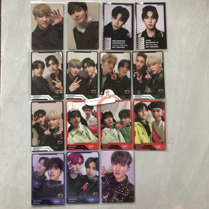 Jual PC Photocard Album Oddinary Minsung chan Lee know felix hyunjin ...