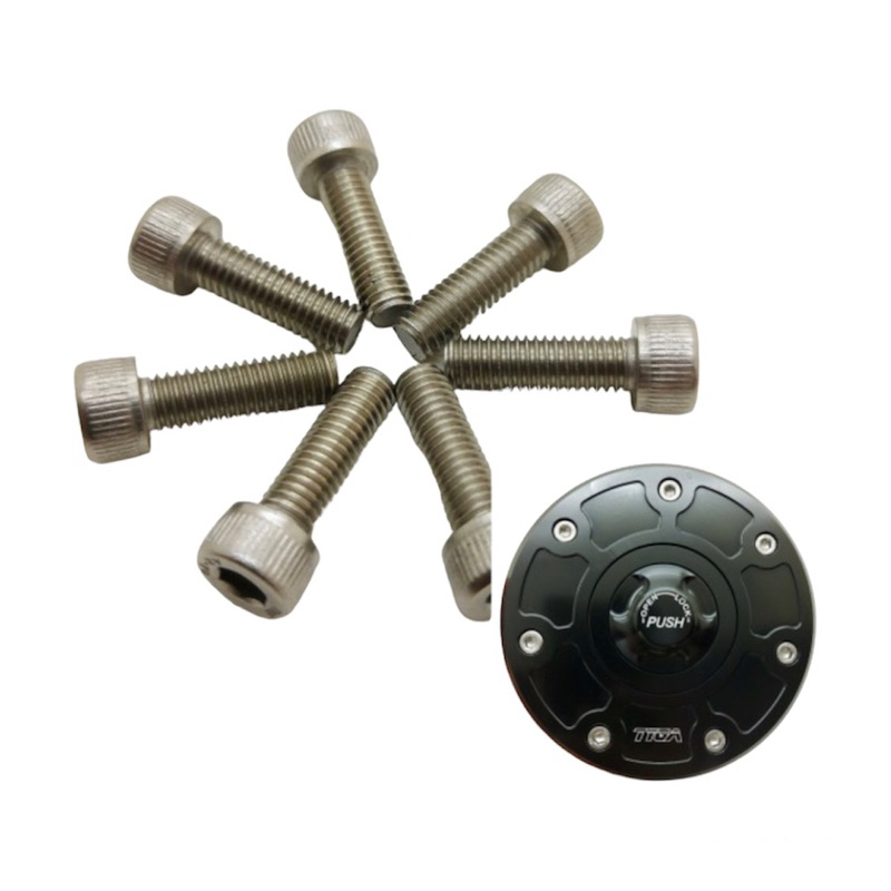 Jual Baut Tutup Tangki Ninja 150 2T R & RR Stainless Steel L 1 Set | Shopee Indonesia