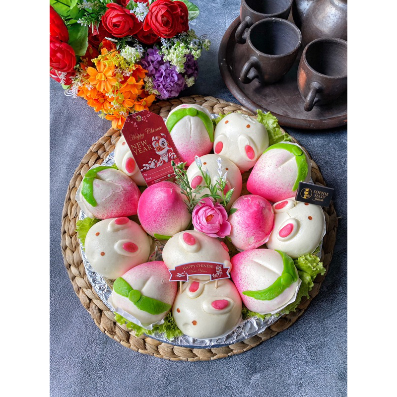 Jual bakpau RABBIT CNY EDITION pao bakpao IMLEK | Shopee Indonesia
