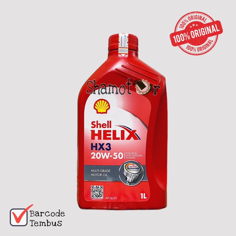 Jual Shell Helix HX3 20W-50 1L | Shopee Indonesia