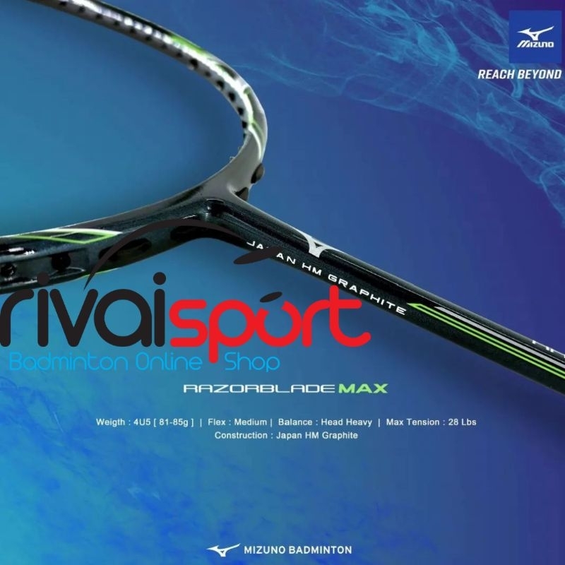 Jual Raket Mizuno Razorblade MAX | Shopee Indonesia