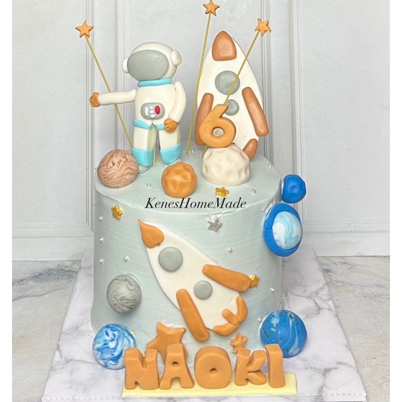 Jual Kue Ulang Tahun Astronot / Cake Ultah Astronot | Shopee Indonesia