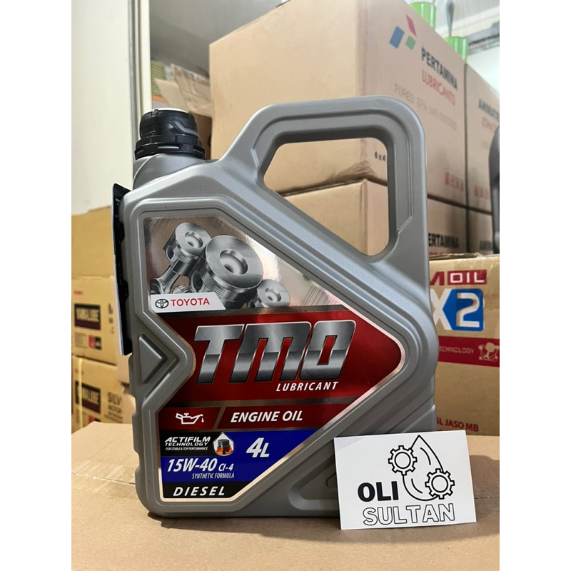 Jual TOYOTA TMO 15W-40 CI-4 4L | ORIGINAL ENGINE OIL - OLI MOBIL TOYOTA ...