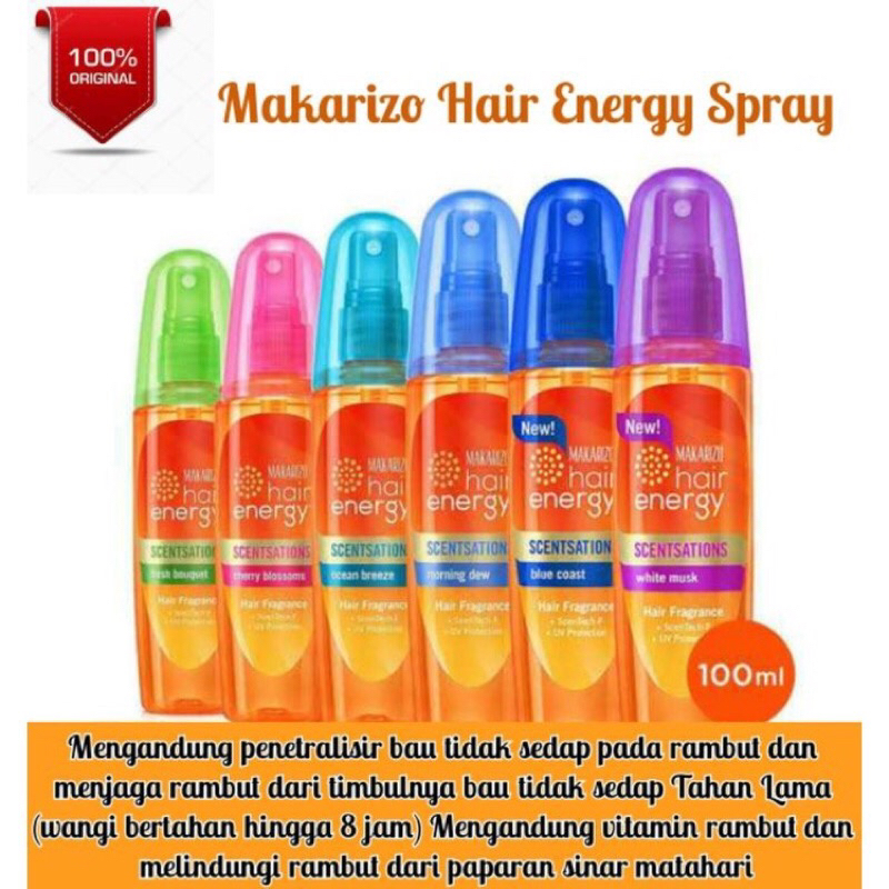 Jual Makarizo Hair Energy Spray 100 ml All Varian / Makarizo ...