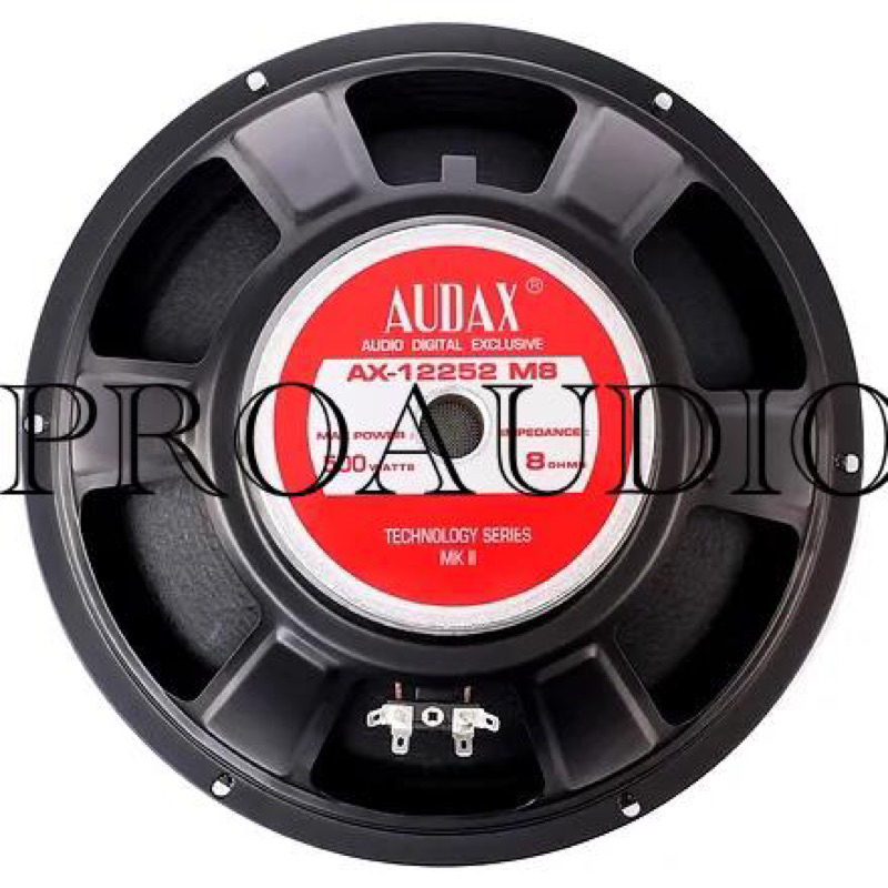 Jual Speaker Audax 12 Inch AX 12252 M8 AX12252 MKII M 8 500 Watt Full Range Komponen Speaker ...