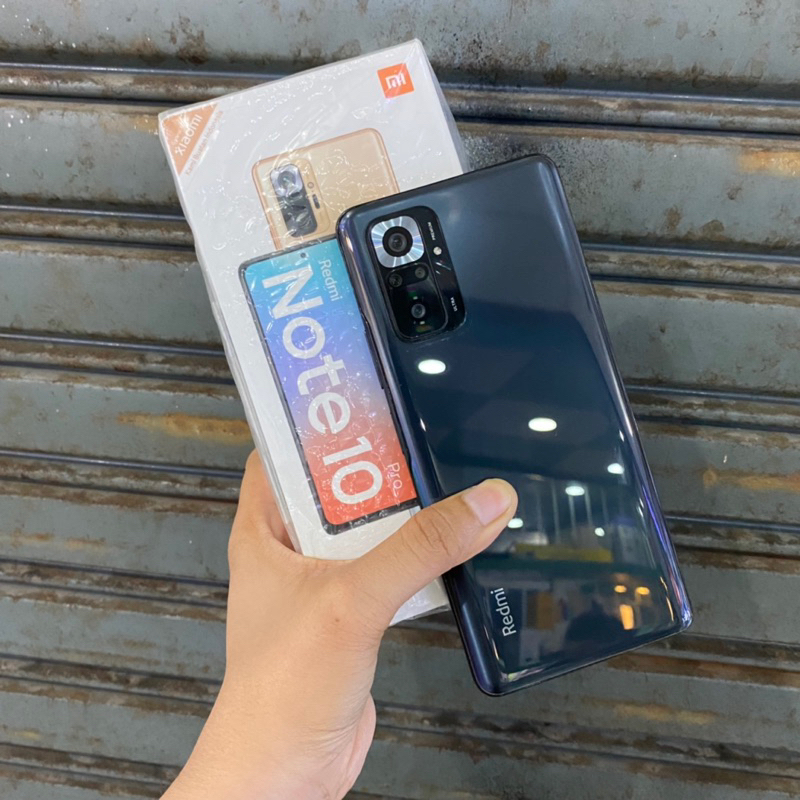 Jual Redmi Note 10 Pro 6/64gb second bekas pakai resmi fullset original ...