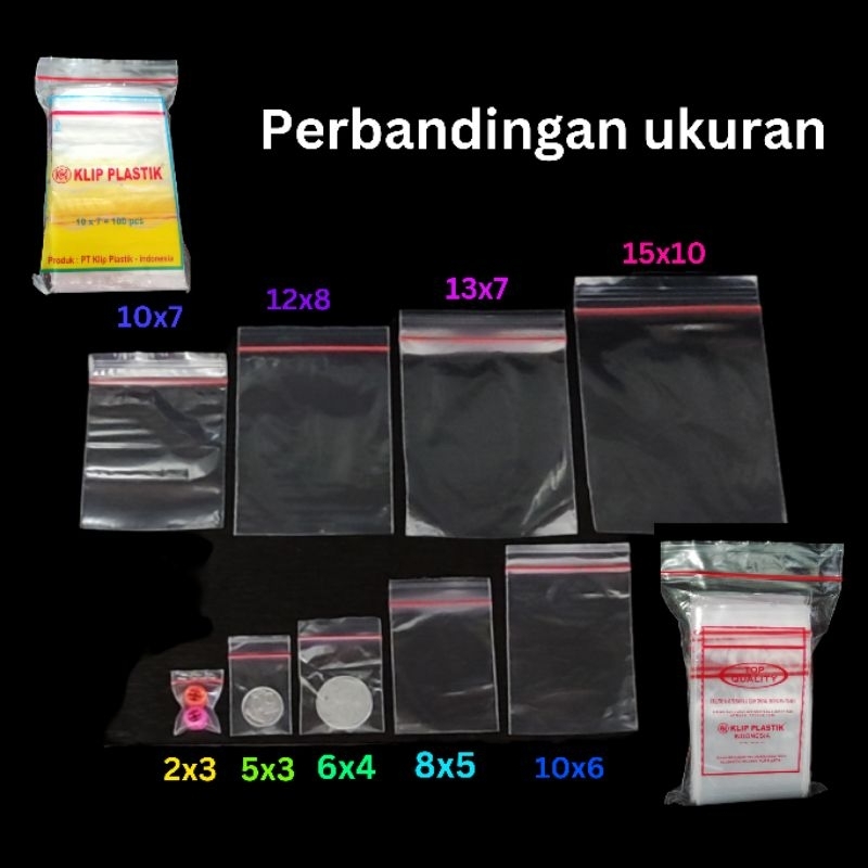 Jual Plastik Klip Ziplock Plastik Obat Plastik Zipper | Shopee Indonesia
