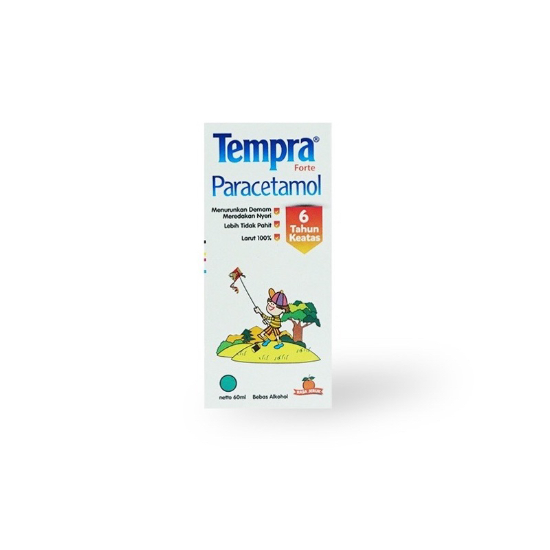 Jual Tempra Forte 250 mg/5 ml Sirup 60 ml (Demam) | Shopee Indonesia