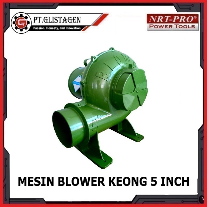 Jual Mesin Blower Keong 5" inch Elektrik Blower Duduk NRT PRO 5 INCH ...