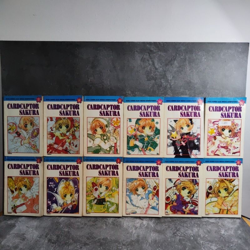 Jual Buku / Komik Cardcaptor Sakura edisi 1,2,3,4,5,6,7,8,9,10,11,12, PT Elex Media Komputindo ...