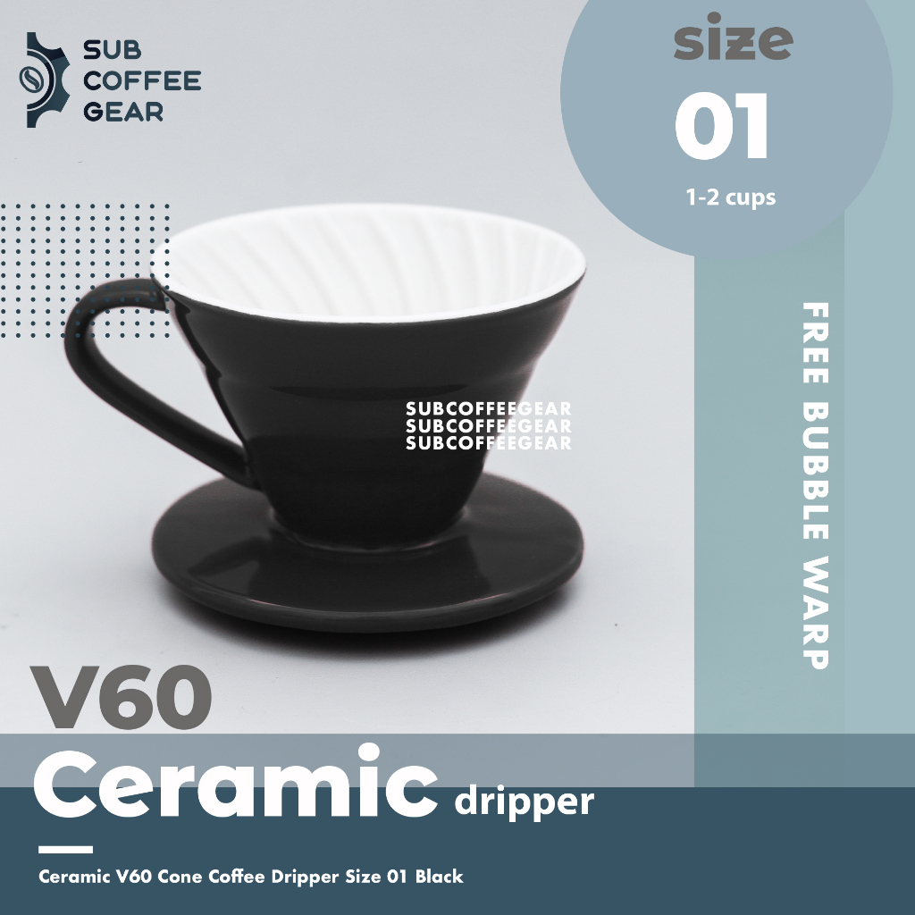 Jual V60 DRIPPER KERAMIK V60 CERAMIC COFFEE DRIPPER KOPI DRIP KOPI ...