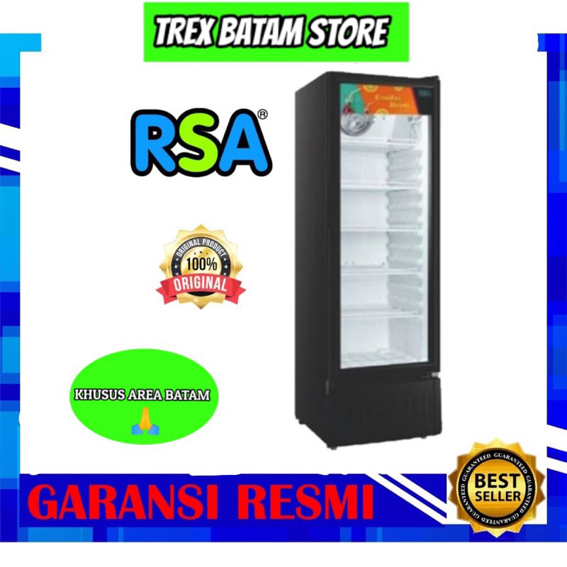 Jual RSA AGATE 300 N 5 RAK SHOWCASE COOLER (BATAM) | Shopee Indonesia