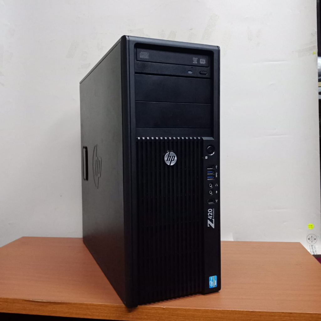 Jual Pc Server hp Z420 tower xeon E5-1620v2 3.60ghz/8GB/500GB/16Gb/32GB ...