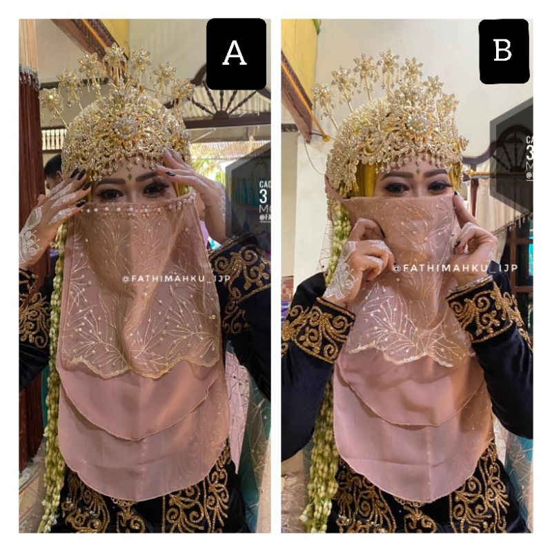 Jual Cadar Wedding 3 Layer Super Mewah/Cadar Nikah Walimahan Best ...