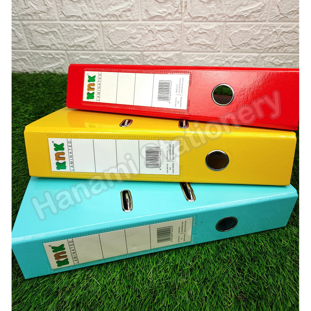 Jual Ordner Folio 401 F4 KNK Hard Cover Laminated ( Warna ) | Shopee Indonesia