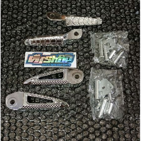 Jual Step belakang chrome scoopy fino honda yamaha universal step ...