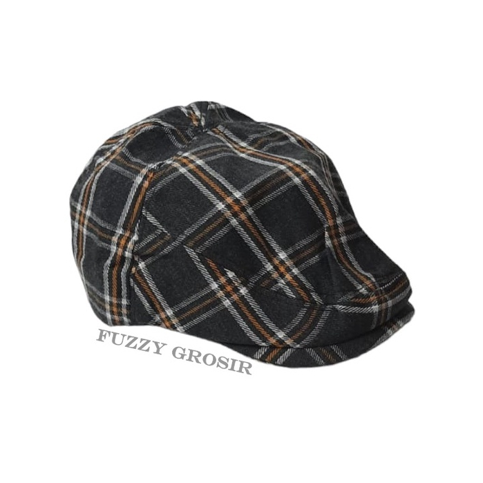 Jual Topi Kodok Motif Kotak Kotak Dewasa - Topi Pet Patino Motif Kotak ...