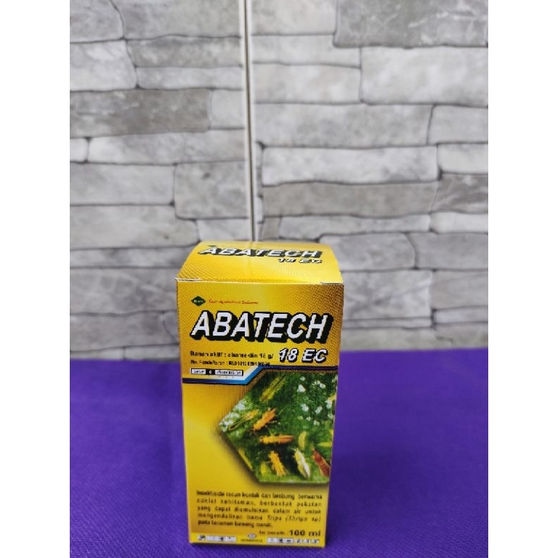 Jual ABATECH 18 EC 100 ml Insektisida Bahan Aktif Abamektin 18 gr/l | Shopee Indonesia