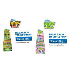 Jual Permen Relaxa Play Gummy Candy 12g 1box isi 12, eceran 1000 ...