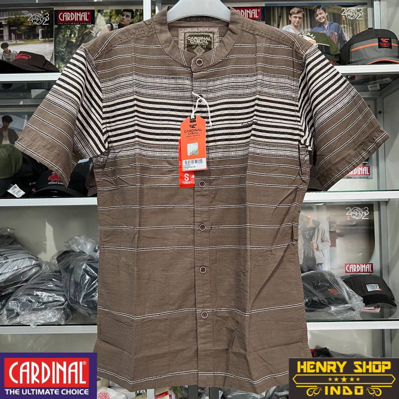 Jual Baju Koko Cardinal (Khusus Size S) Lengan Pendek Original | Shopee ...