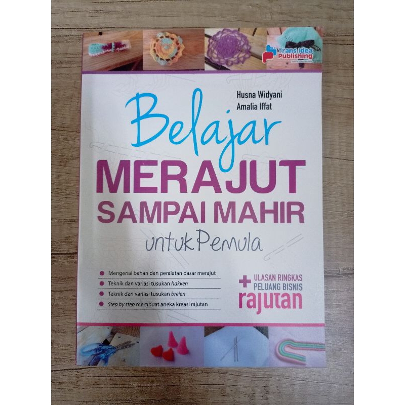 Jual Buku Keterampilan Original - Belajar Merajut Sampai Mahir Untuk ...