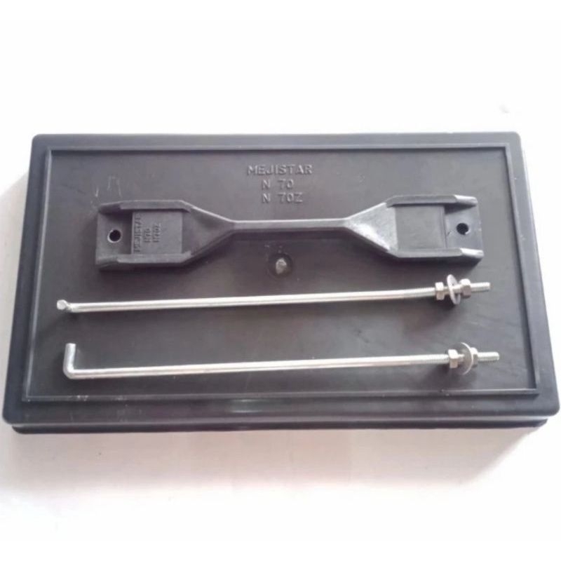 Jual tatakan aki rumah accu N50 N50Z N70 N70Z L300 diesel harga 1 set ...