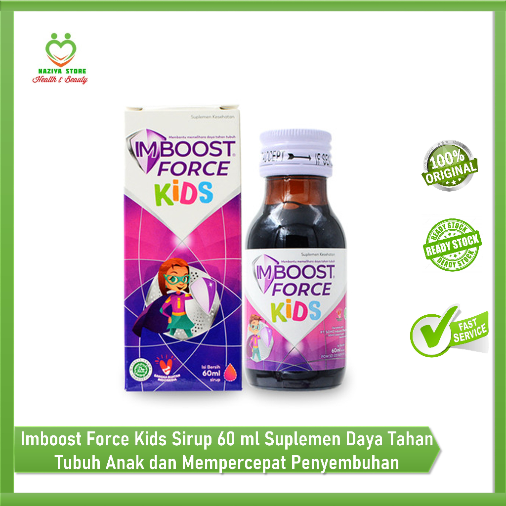 Jual IMBOOST FORCE KIDS Sirup 60ml Vitamin Daya Tahan Tubuh Anak dan ...