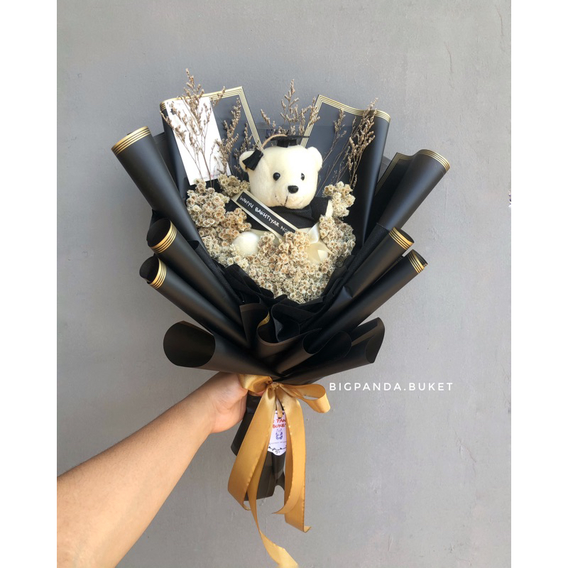 Jual [READY STOCK] RUSTIC BUKET / HADIAH WISUDA / BONEKA WISUDA / EDEL ...