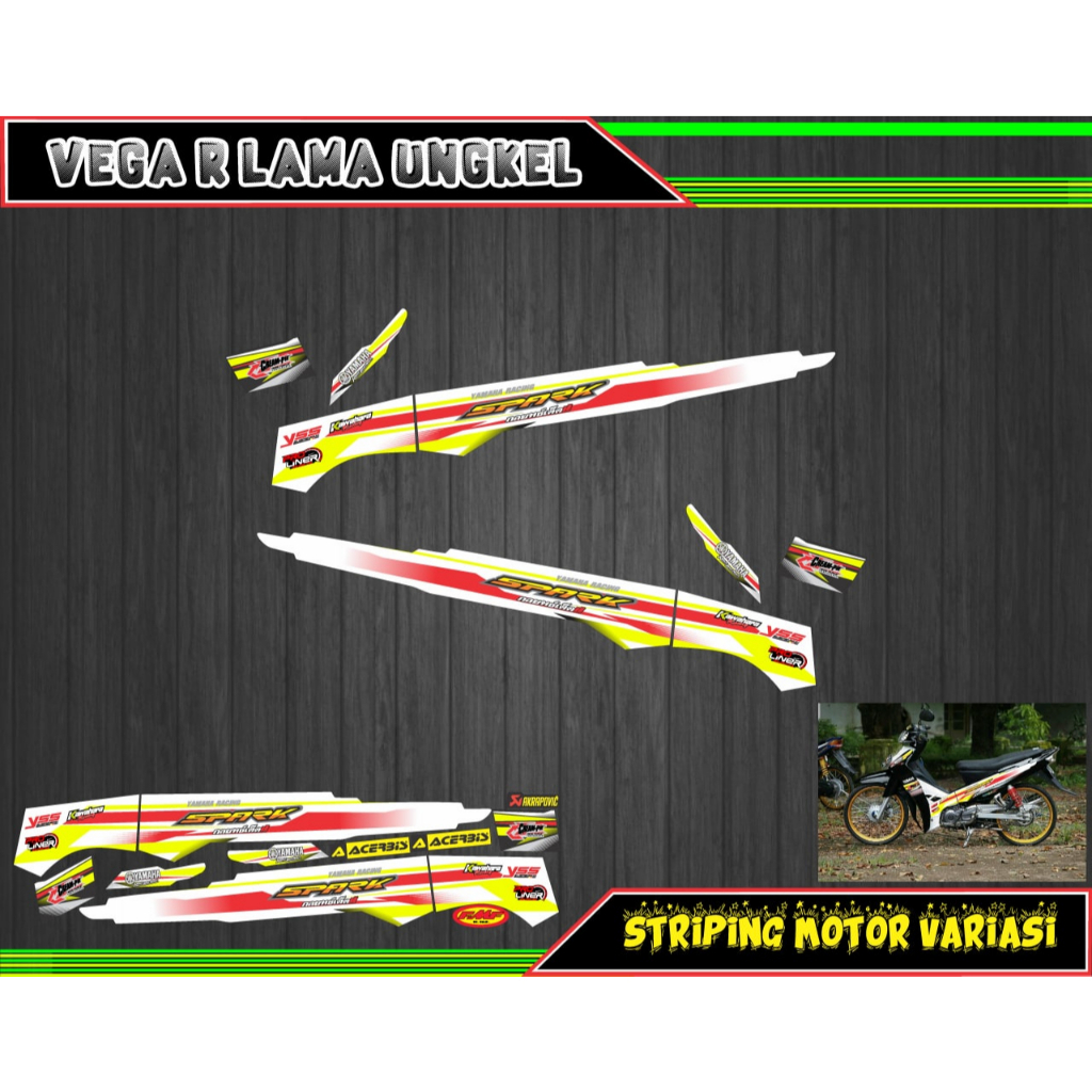 Jual Stiker motor vega r lama ungkel | Shopee Indonesia