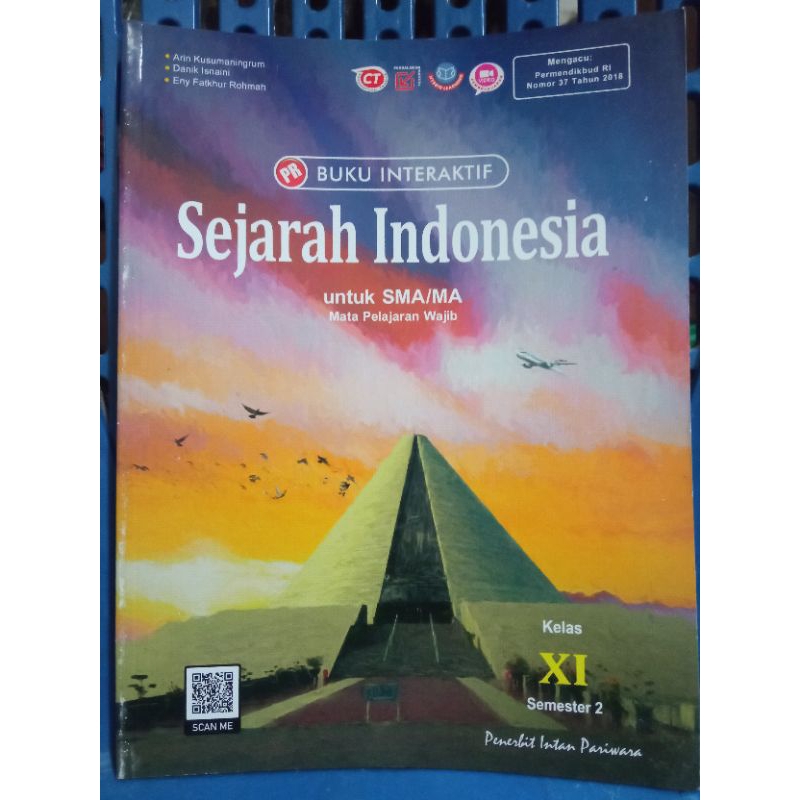 Jual PR Buku Interaktif Sejarah Indonesia Kelas XI Semester 2 Penerbit Intan Pariwara | Shopee ...