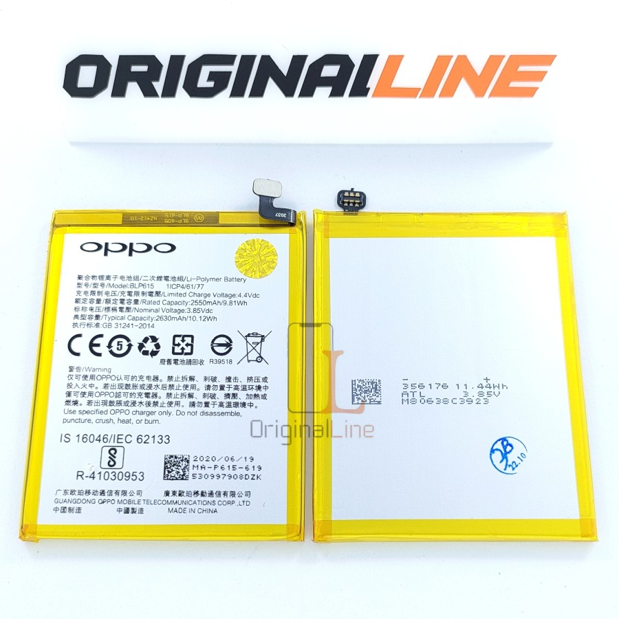 Jual BATERAI BLP-615 OPPO NEO 9 / A37 / BLP615 / BLP 615 / BATT ...