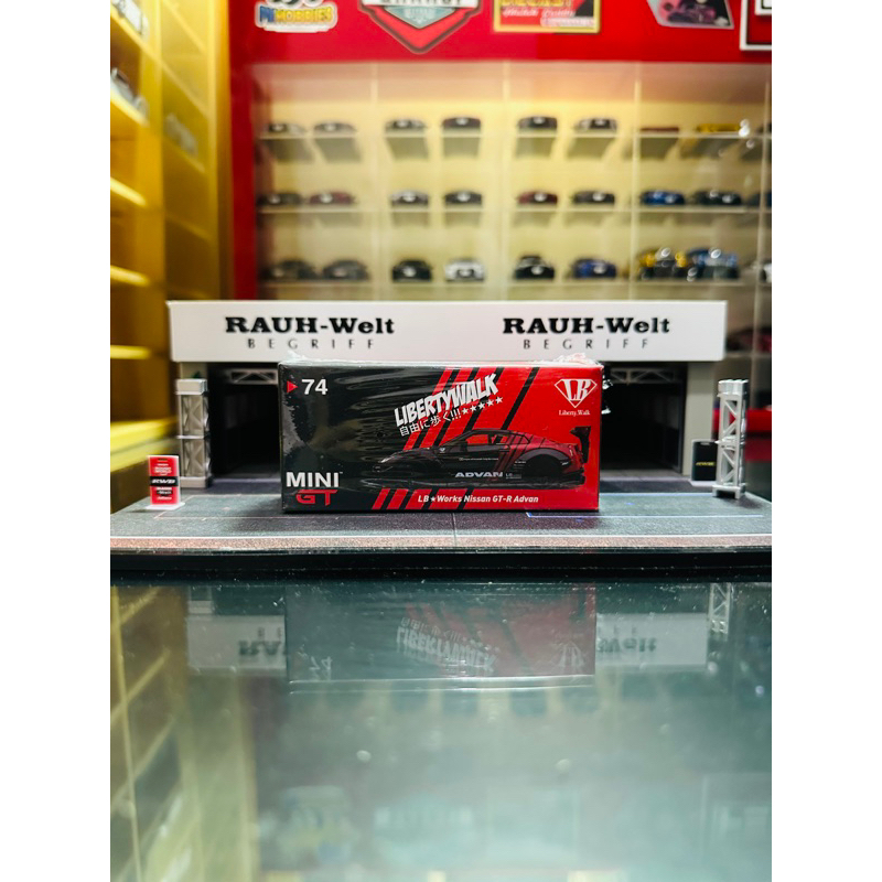 Jual Mini GT No 74 LB Works Nissan GTR R35 Advan Japan Exclusive | Shopee Indonesia
