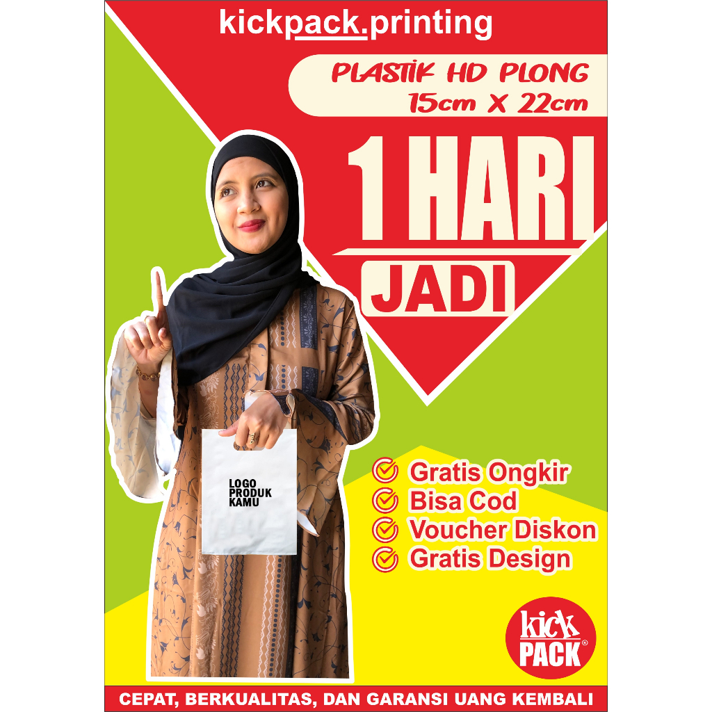 Jual sablon plastik hd plong all size | Shopee Indonesia