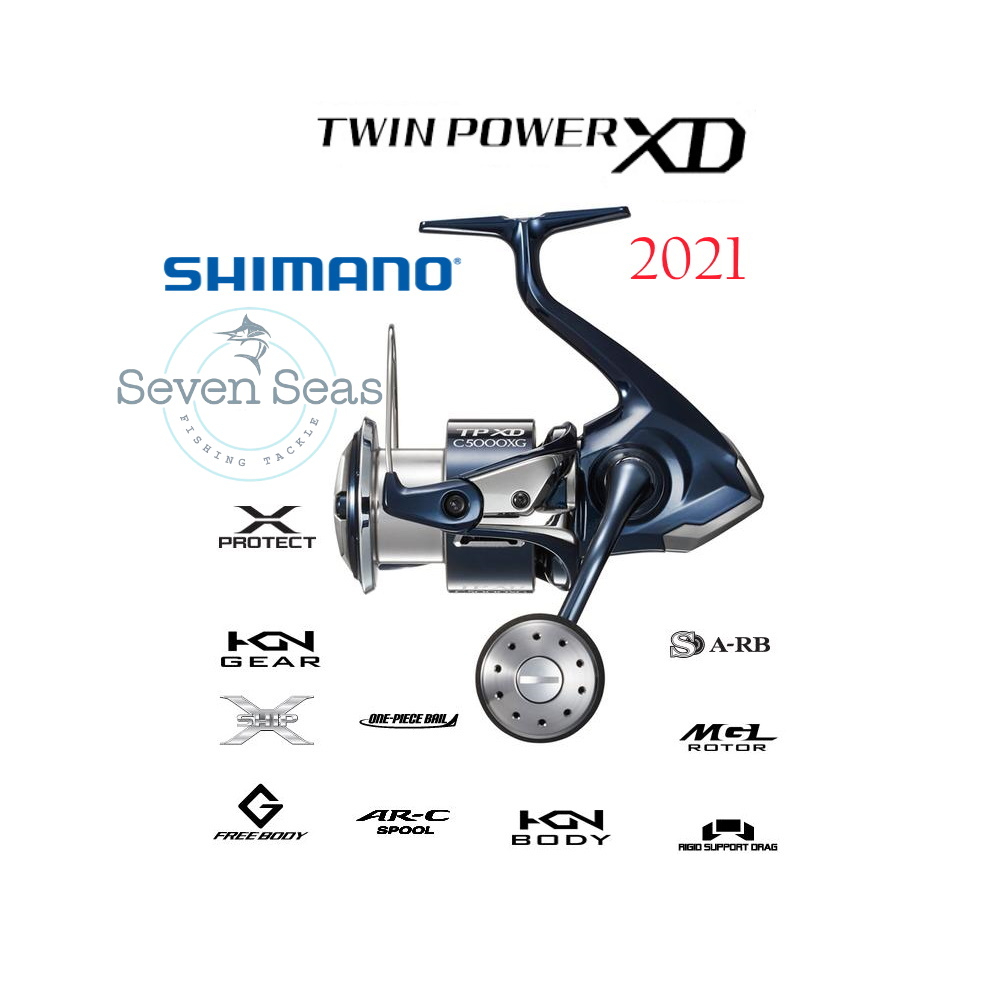 Jual Shimano Twin Power Twinpower XD 2021 Japan C3000 4000 C5000 Spinning Reel Pancing | Shopee ...