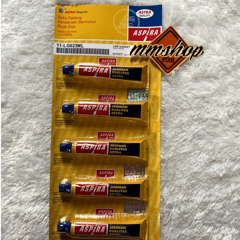 Jual LEM GASKET LEM PACKING LEM PAKING ASPIRA 11-LG023ML | Shopee Indonesia