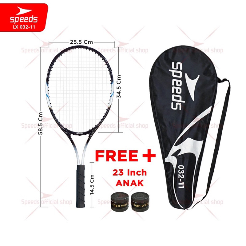 Jual SPEEDS 032-11 Raket Tennis Anak Raket Tenis Latihan Tenis Tennis ...
