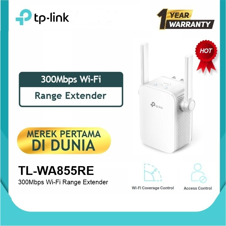 Jual TP-LINK TL-WA855RE 300Mbps Wi-Fi Range Extender | Shopee Indonesia