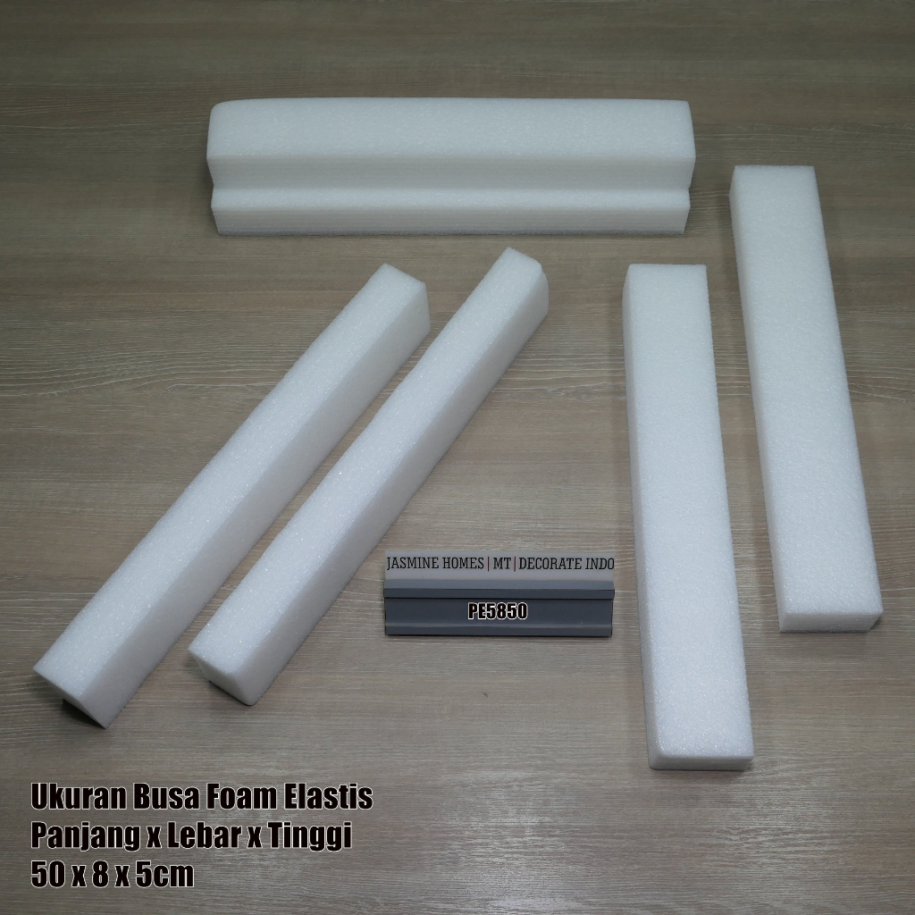 Jual Busa Putih Elastis PE Foam Balok Petak Rangkaian Bunga PE5850 ...