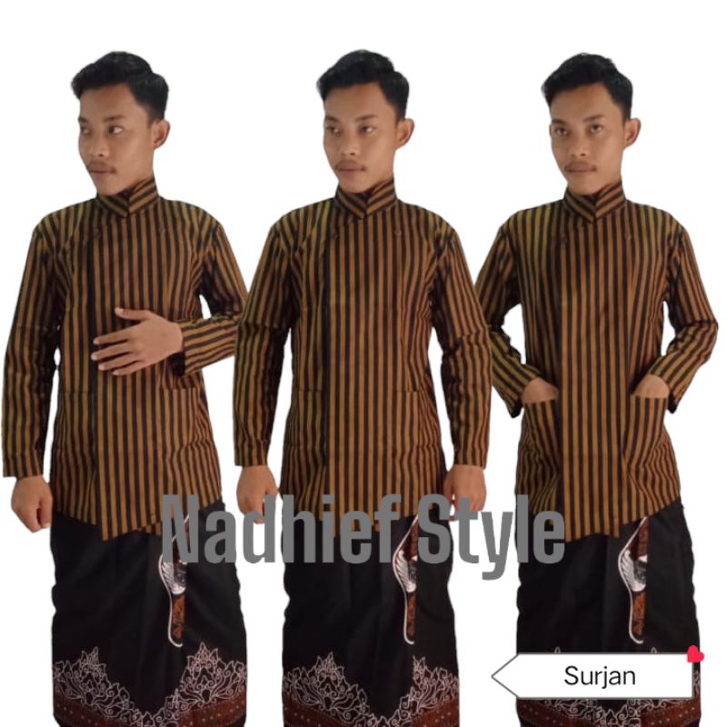 Jual SURJAN KUALITAS PREMIUM. ETNIK. KAIN HALUSAN | Shopee Indonesia