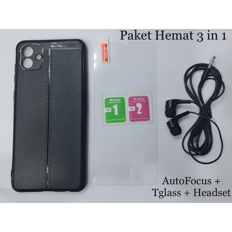 Jual PAKET HEMAT 3 IN 1 ( AUTOFOCUS + TEMPERED GLASS + HEADSET ...