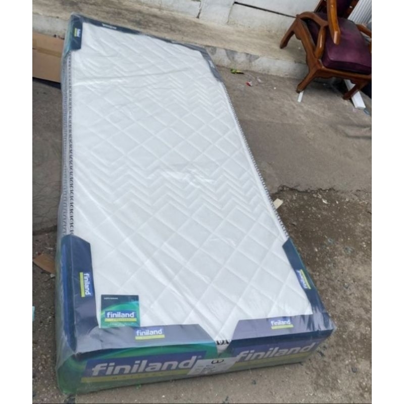 Jual Springbed/Matras/Kasur By FINILAND ( Polos 2 Lis ) | Shopee Indonesia