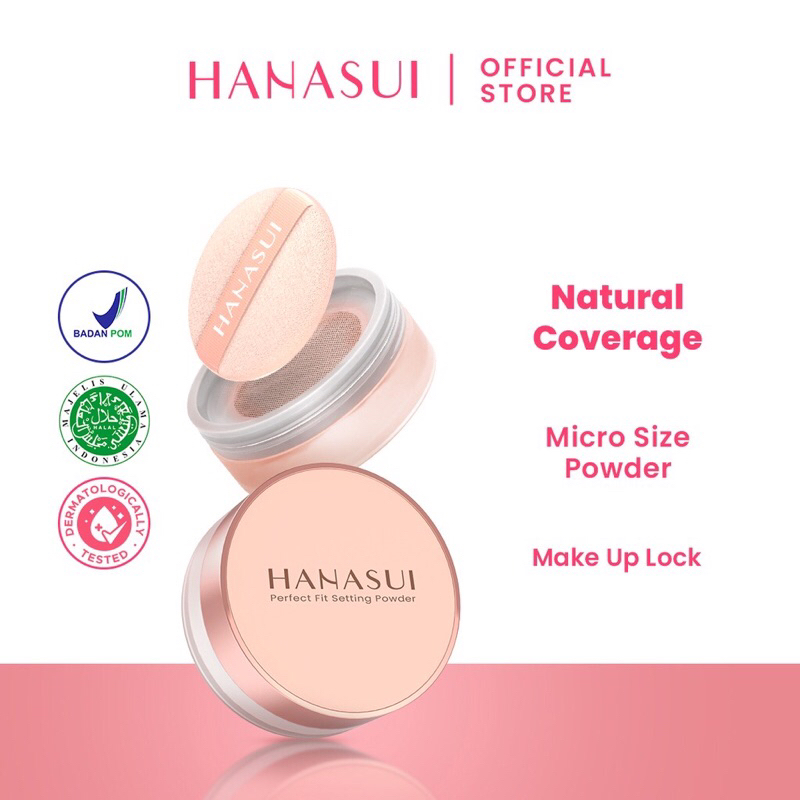 Jual Hanasui Perfect Fit Setting Powder | Shopee Indonesia