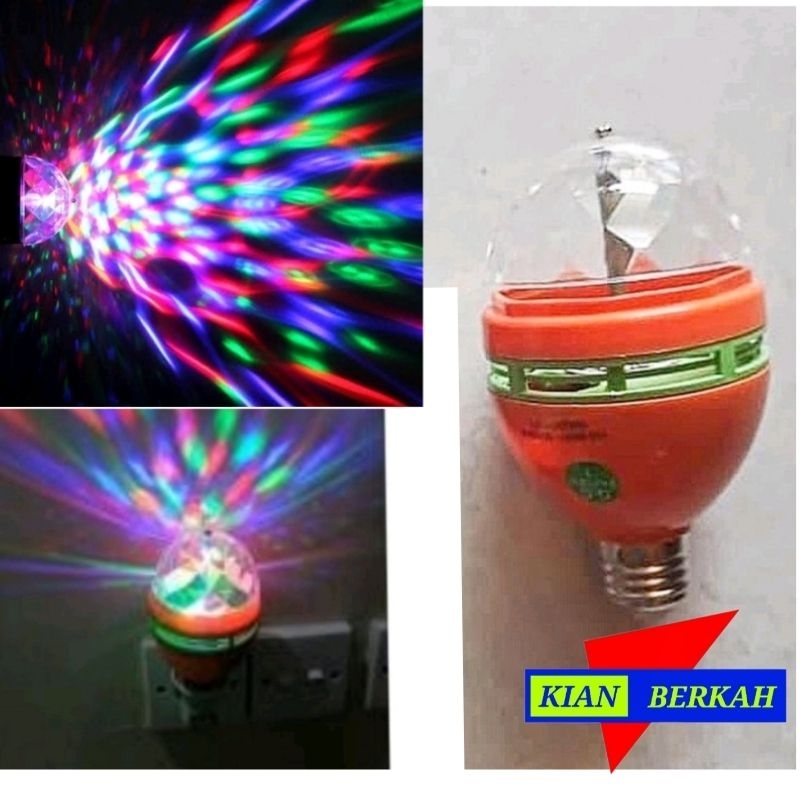 Jual Lampu pioline disco led putar | Shopee Indonesia