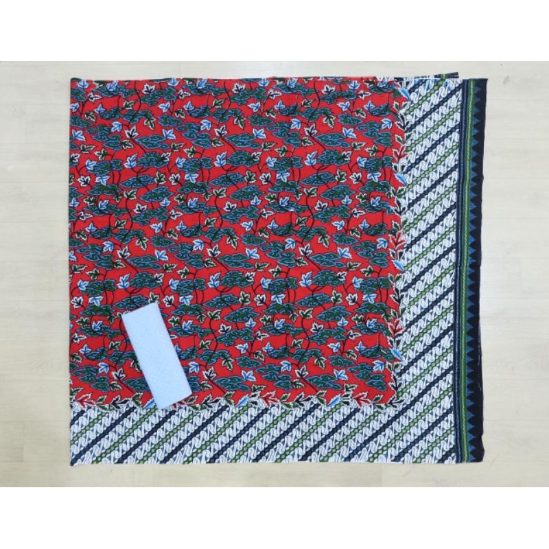 Jual kain batik katun motif bunga daun print printing warna pastel khas ...