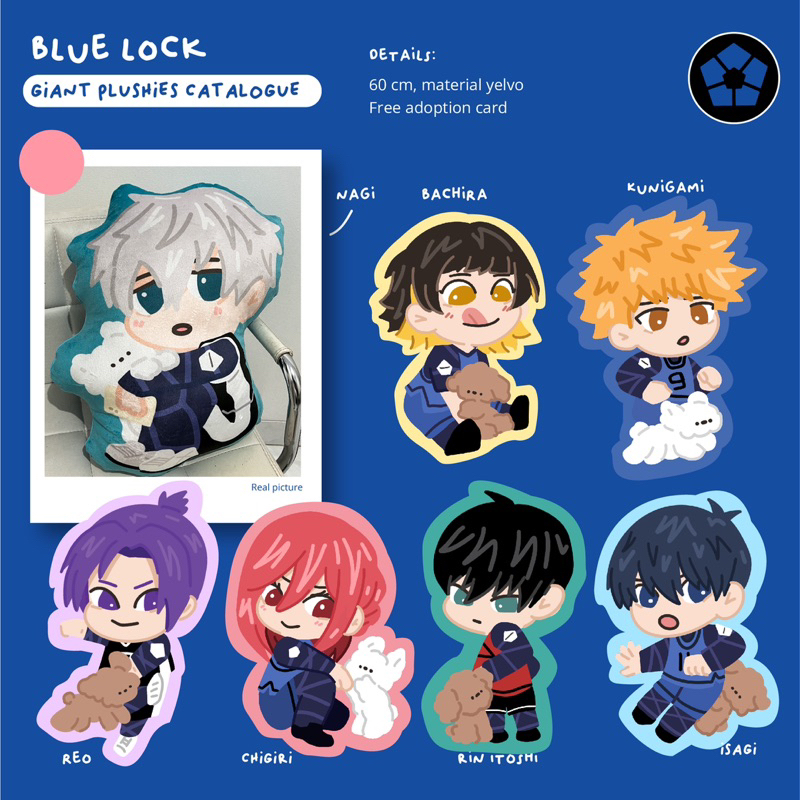 Jual BLUE LOCK - Giant Plushies | Shopee Indonesia