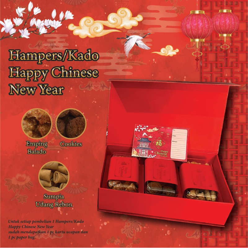 Jual HAMPERS IMLEK /HAMPERS CHINESE NEW YEAR / PARCEL IMLEK FUK / BINGKISAN IMLEK / CHINESE NEW ...