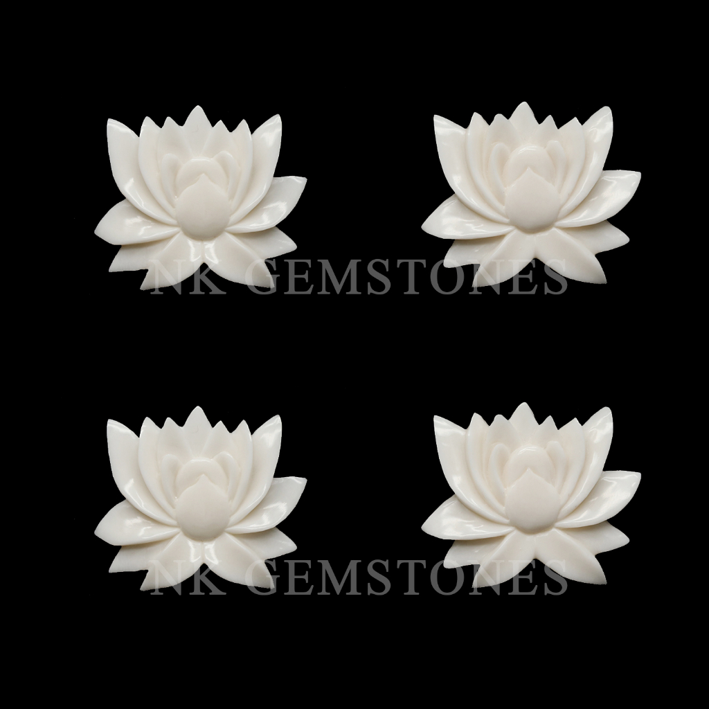 Jual Ukiran Tulang Bentuk Bunga Teratai | Bone Carving | Kerajinan ...